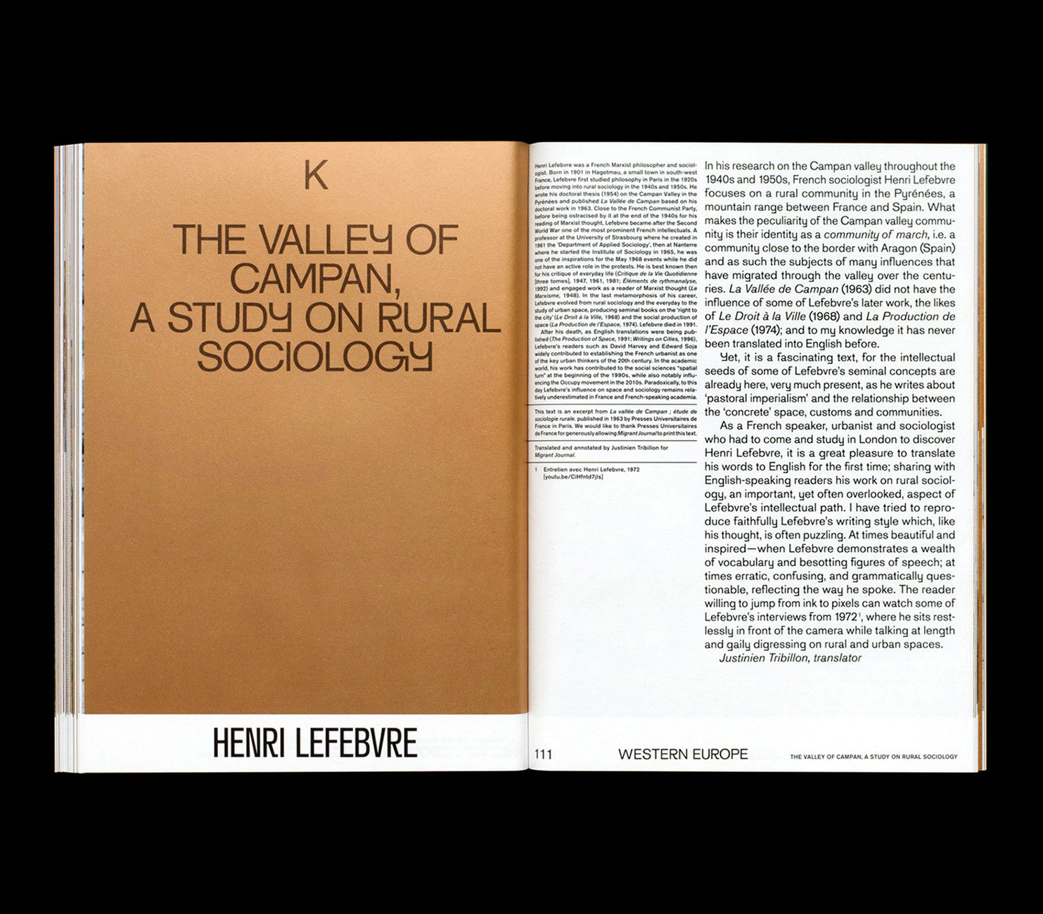 MIGRANT JOURNAL NO.1: ACROSS COUNTRY